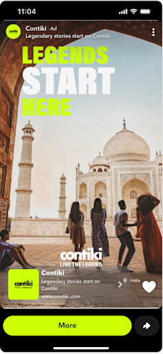 Contiki Success Story | Snapchat For Business