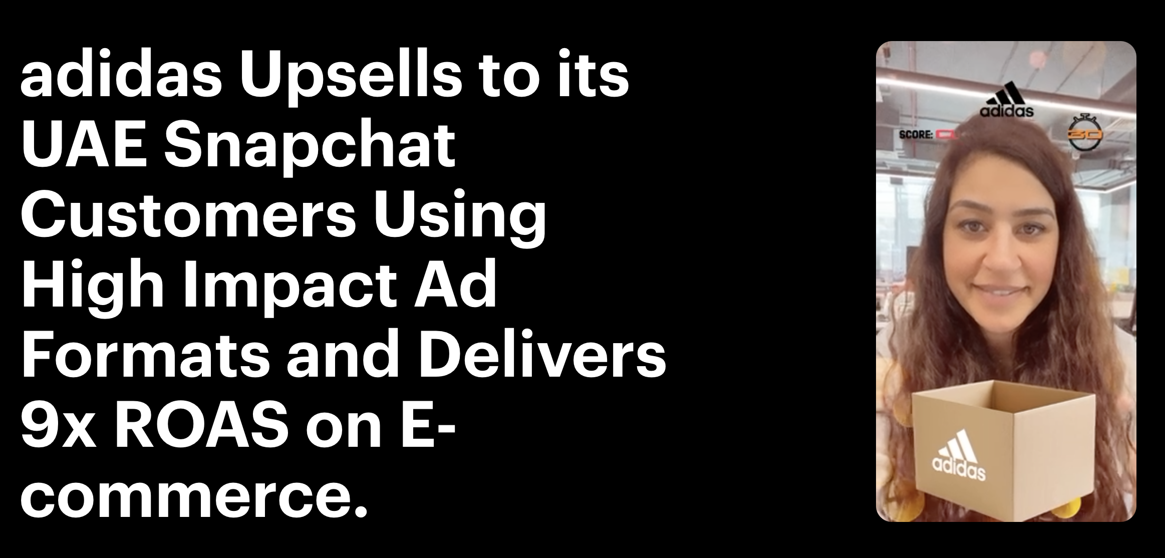 adidas UAE | Snapchat for Business