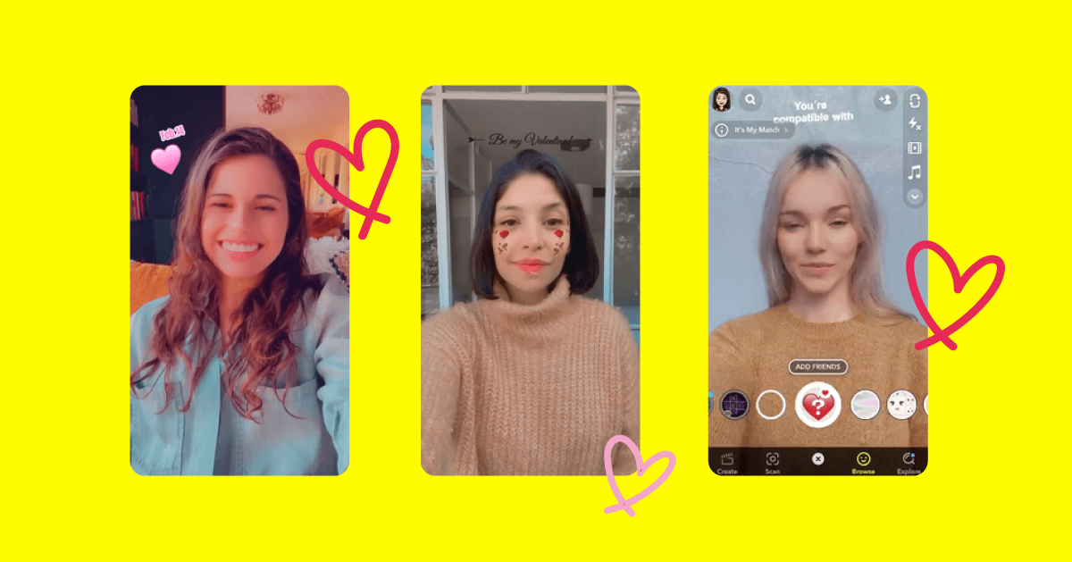 Love is on the Brain: Snapchatters Can’t Wait to Celebrate Valentine’s ...