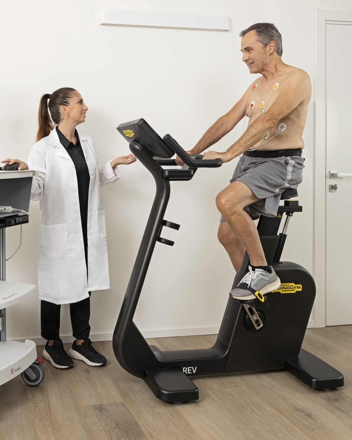 Bike REV - Stationary Bike for rehabilitation and aerobic capacity assessment | Technogym Germany