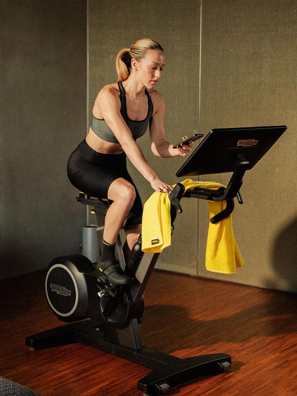 STATIONARY BIKE WORKOUT FOR BEGINNERS | Technogym Canada