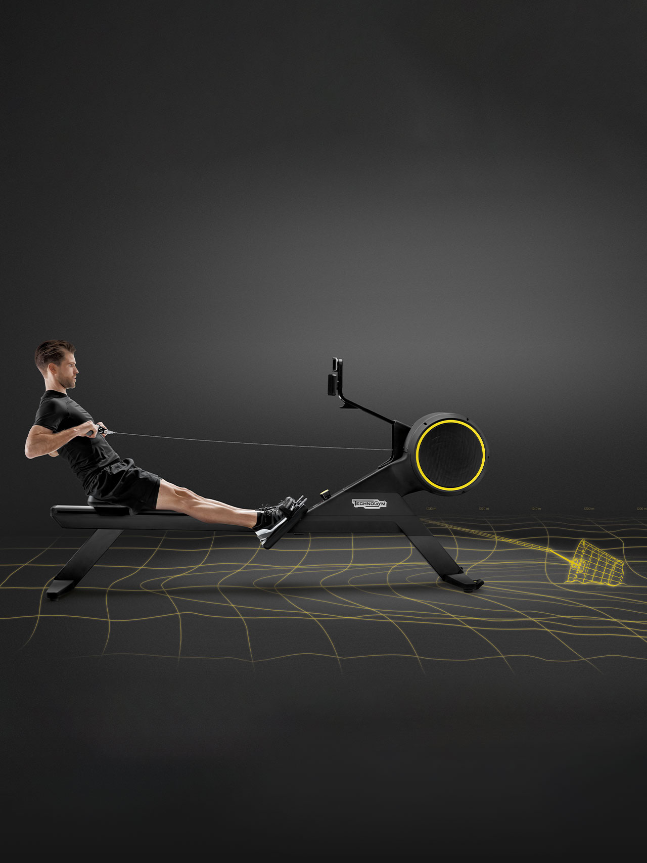 Rameur Skillrow : Rameur Technogym pour les salles de sport et la ...