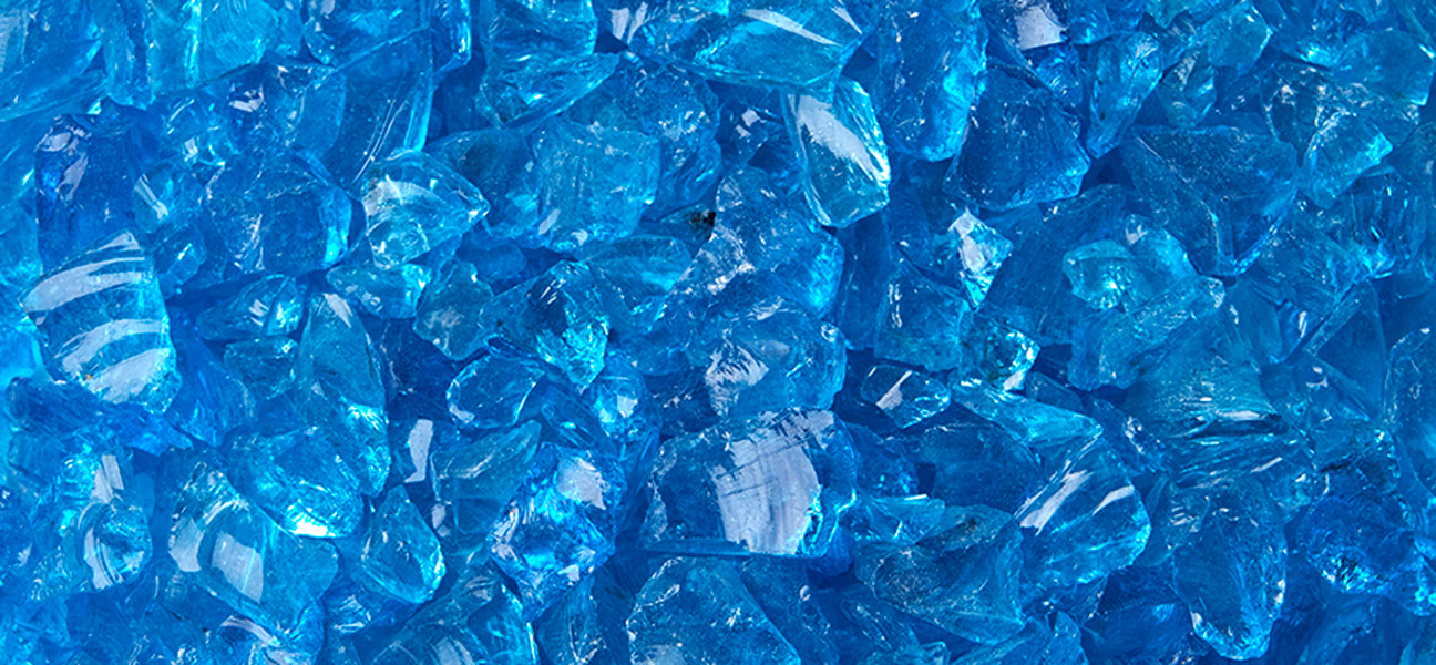 Rough Glass Chippings - Co-op Funeralcare