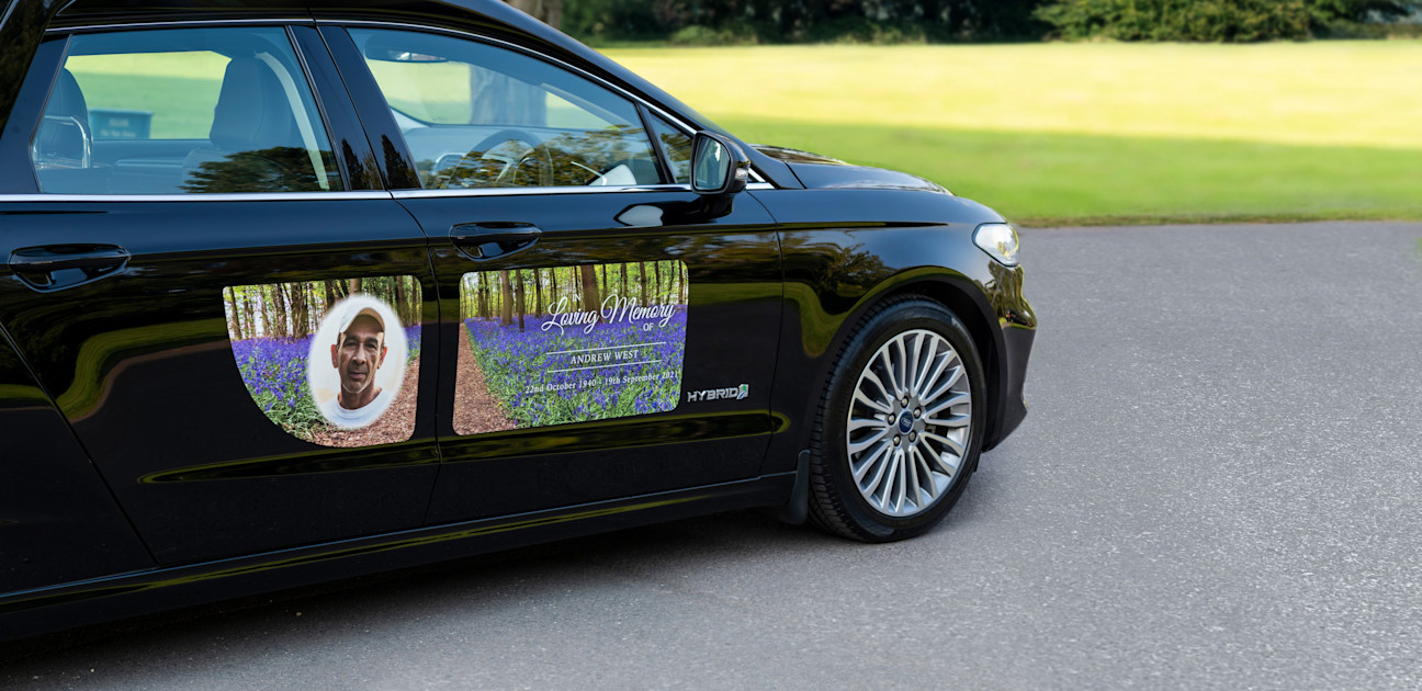 Hearse Personalisation - Co-op Funeralcare