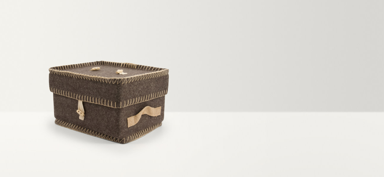 British Wool Ashes Casket - Co-op Funeralcare