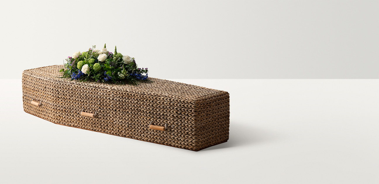 Water Hyacinth Coffin - Co-op Funeralcare