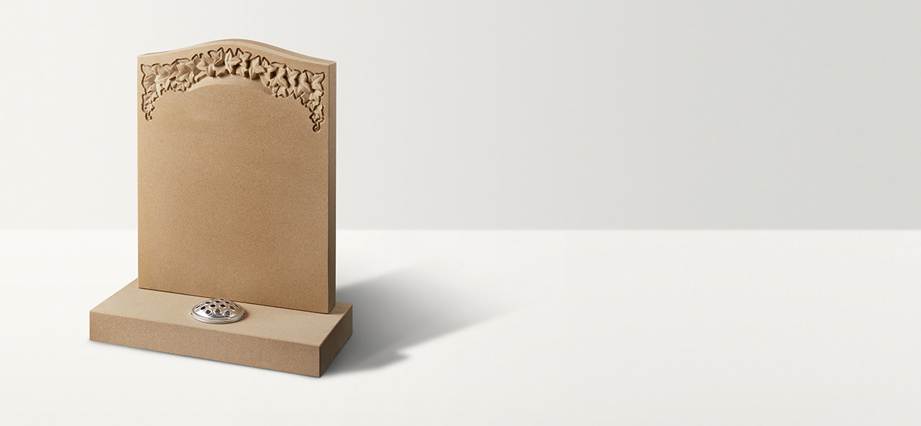 Ogee Yorkstone Memorial - Co-op Funeralcare