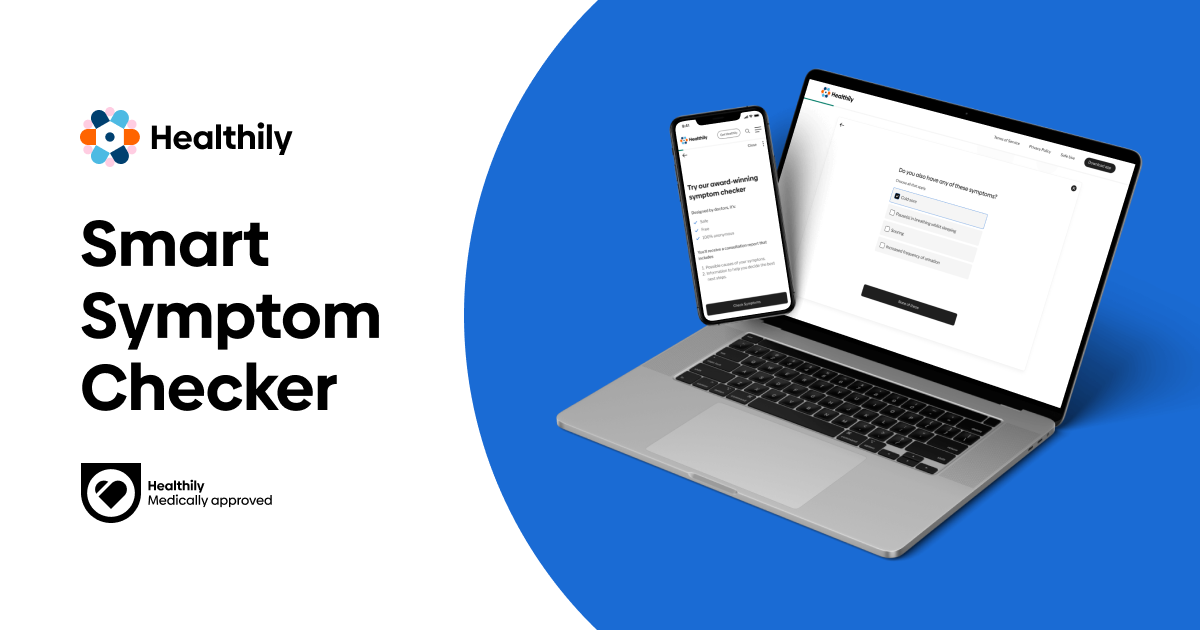Symptom Checker for trusted information from Healthily