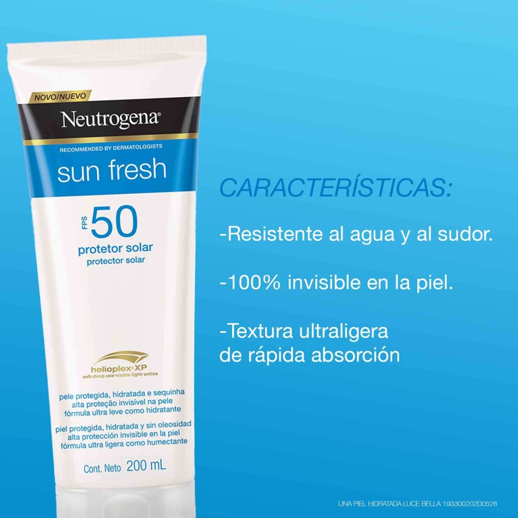 Protector Solar Corporal Sun fresh FPS 50 200ml | NEUTROGENA
