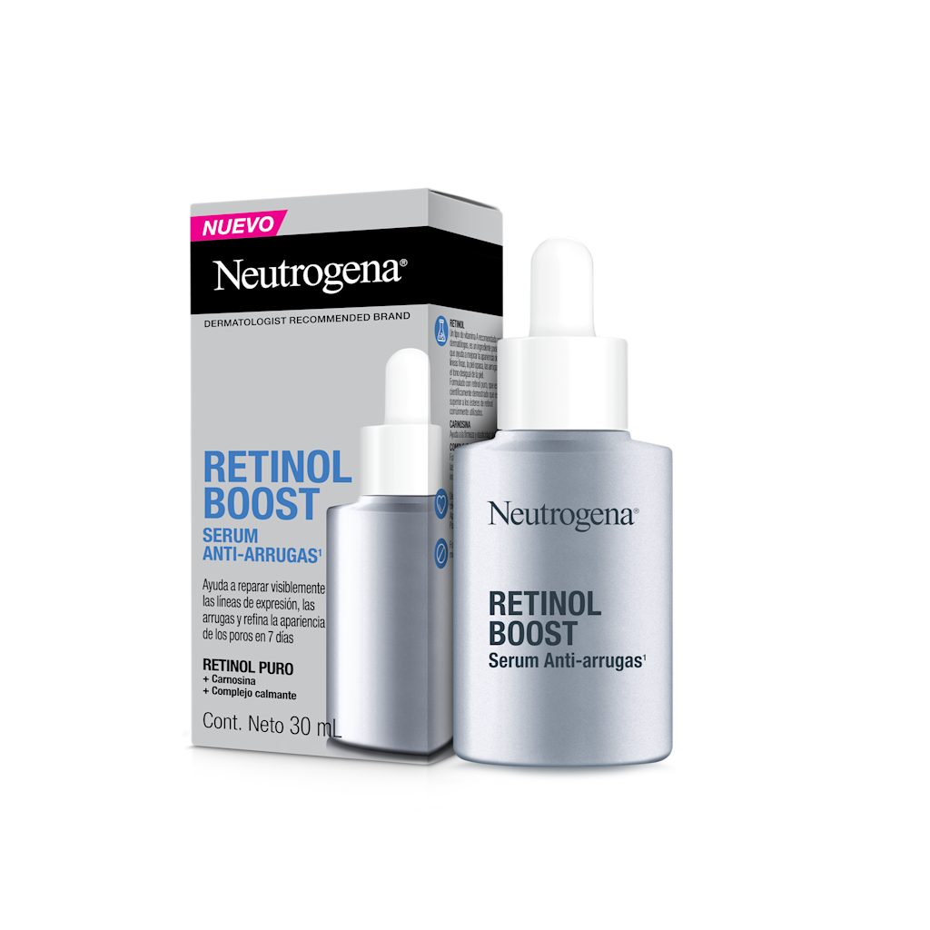 Neutrogena® Serum Anti-Arrugas Retinol Boost con Retinol Puro 30ml