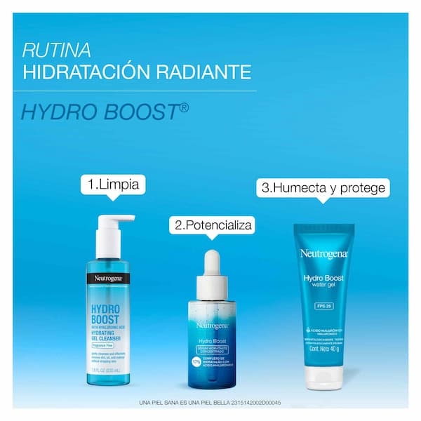 Crema hidratante facial con FPS 25 HYDRO BOOST® | NEUTROGENA®