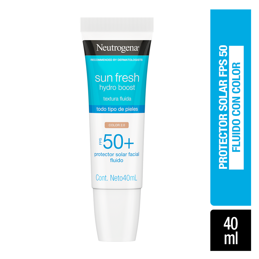 Protector Solar Facial Neutrogena Sun Fresh Hydro Boost Ácido ...
