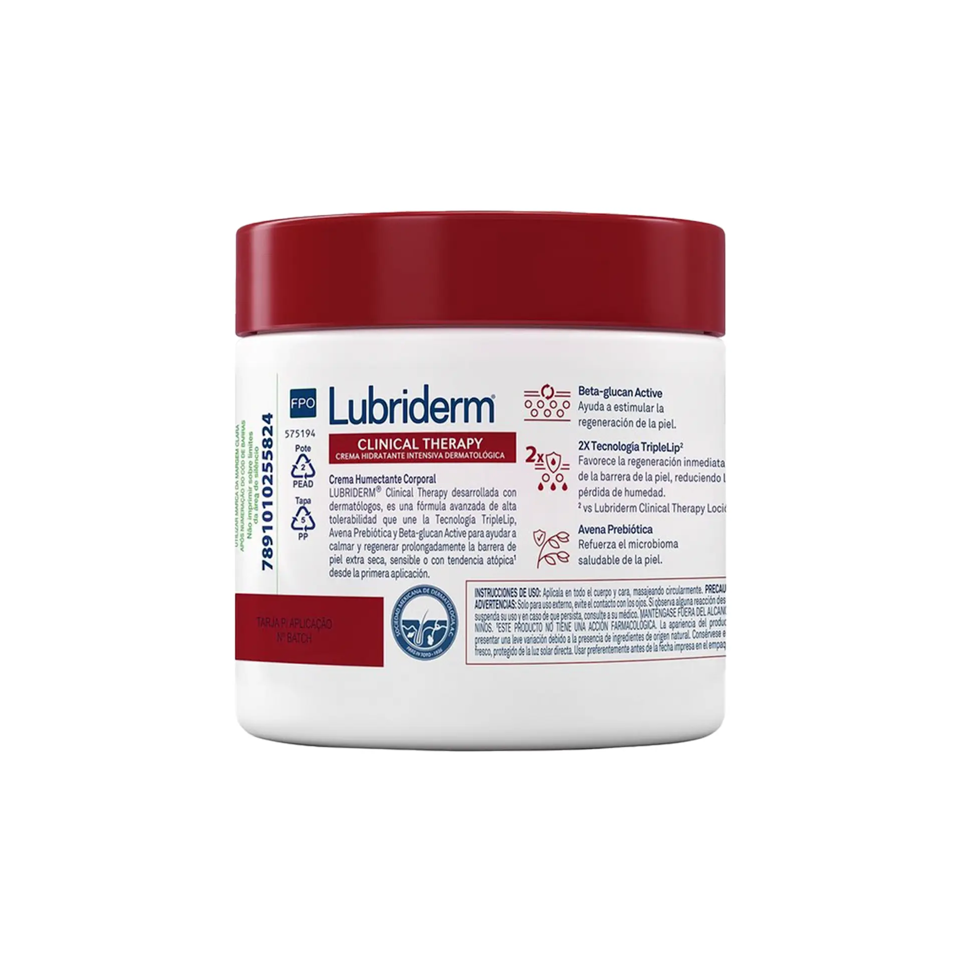 Lubriderm® Clinical Therapy Cream 6X450g | Lubriderm®