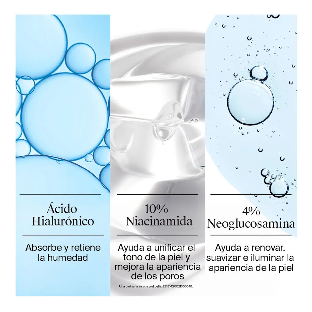 Serum Facial Anti-manchas Neutrogena® Hydro Boost® Niacinamida y Ácido ...