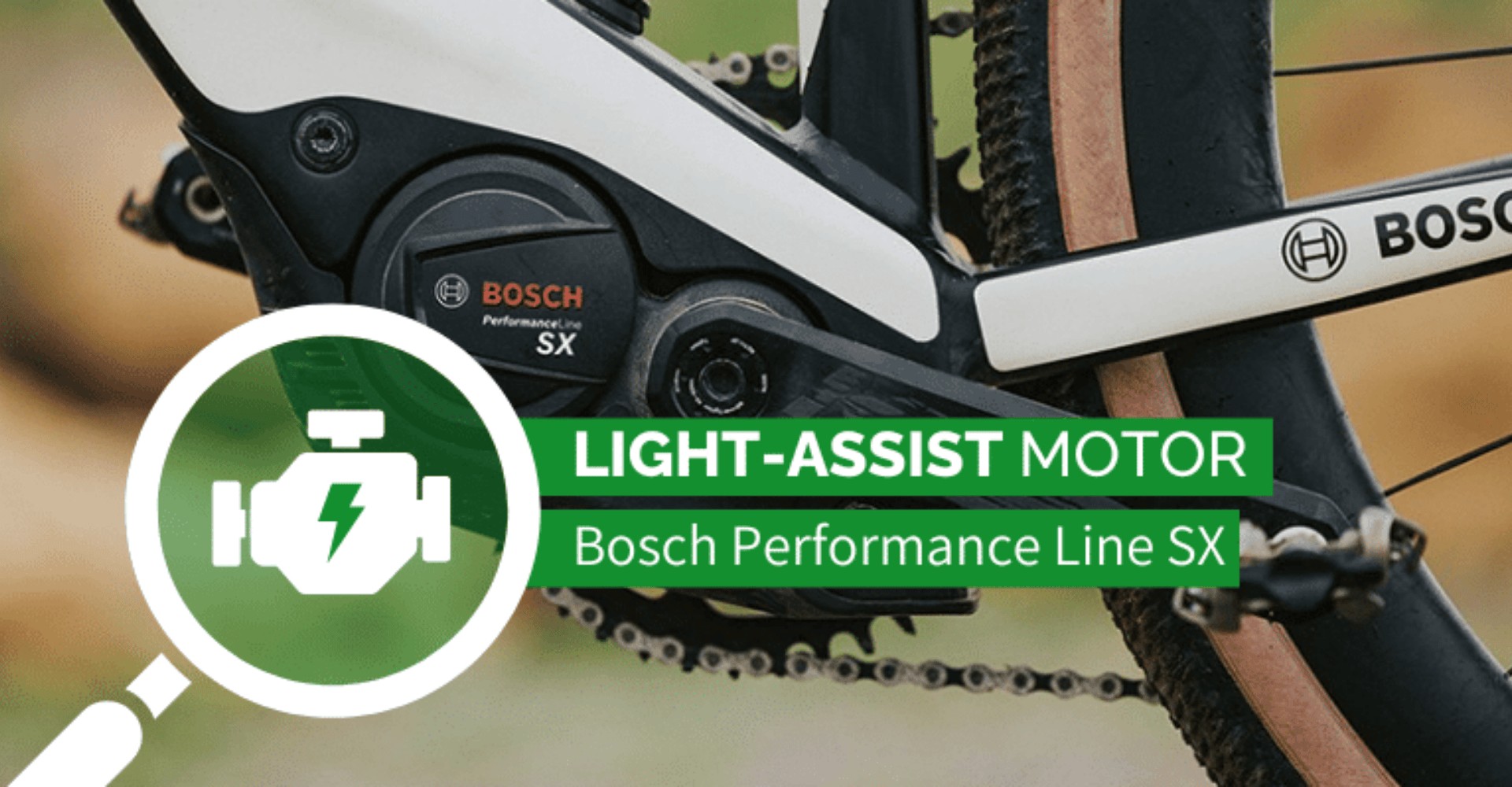 Im Detail: Der leichte Bosch Performance Line SX Motor