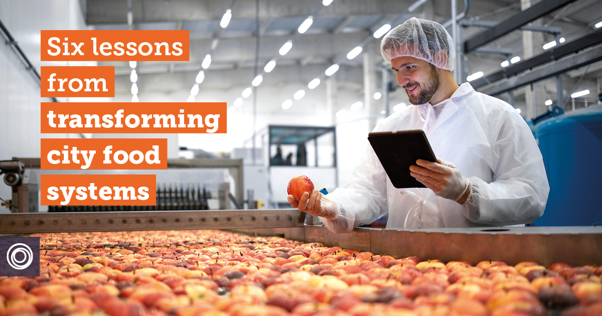 Transforming city food systems for circular economy