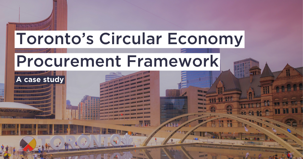 Toronto | Ellen MacArthur Foundation