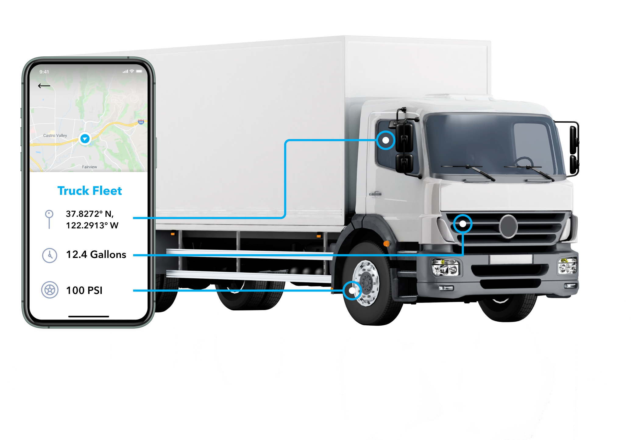 Smart truck tracking solutions