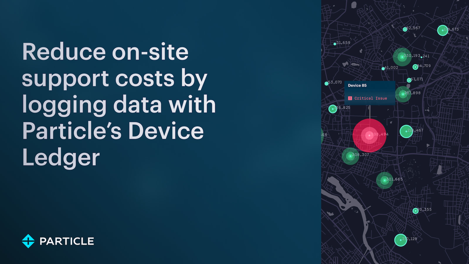 Reduce on-site support costs by logging data with Particle’s Device Ledger