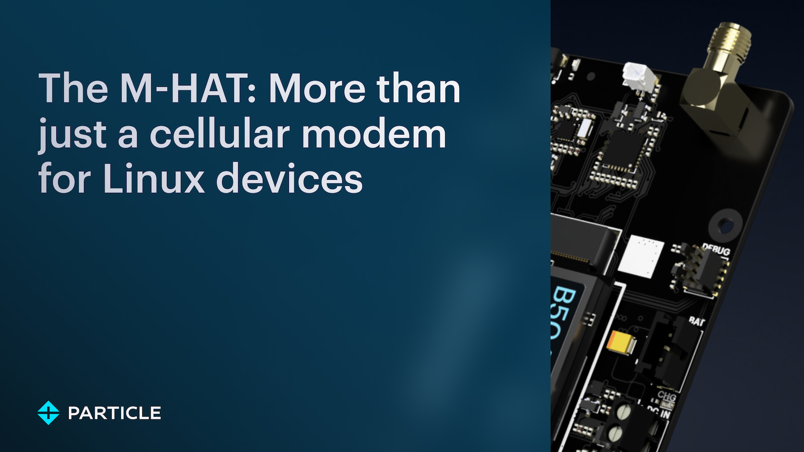 The M-HAT: More than just a cellular modem for Linux devices