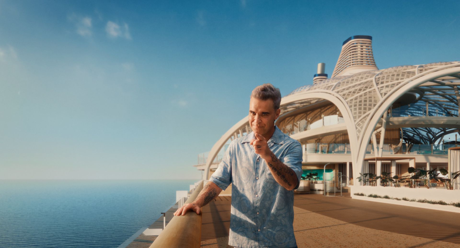Robbie Williams becomes feel-good ambassador of Mein Schiff Relax (TUI ...