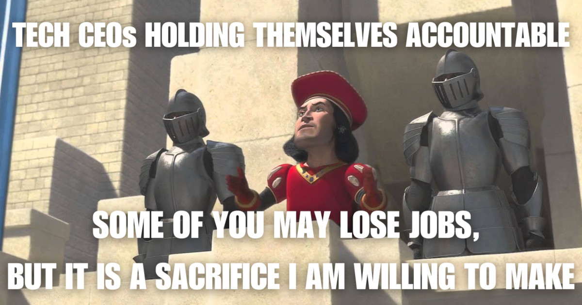 50,000 tech workers and 0 CEOs laid off this year so far