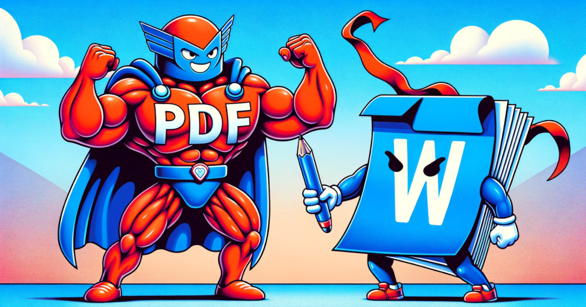 What is the best file format for a resume? PDF or Word?