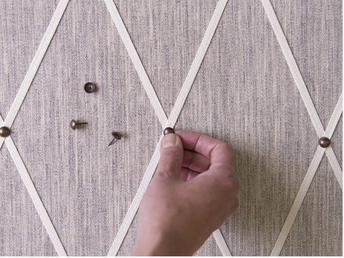 How to Make a DIY Pinboard: Tutorial With Stylist Megan Morton ...