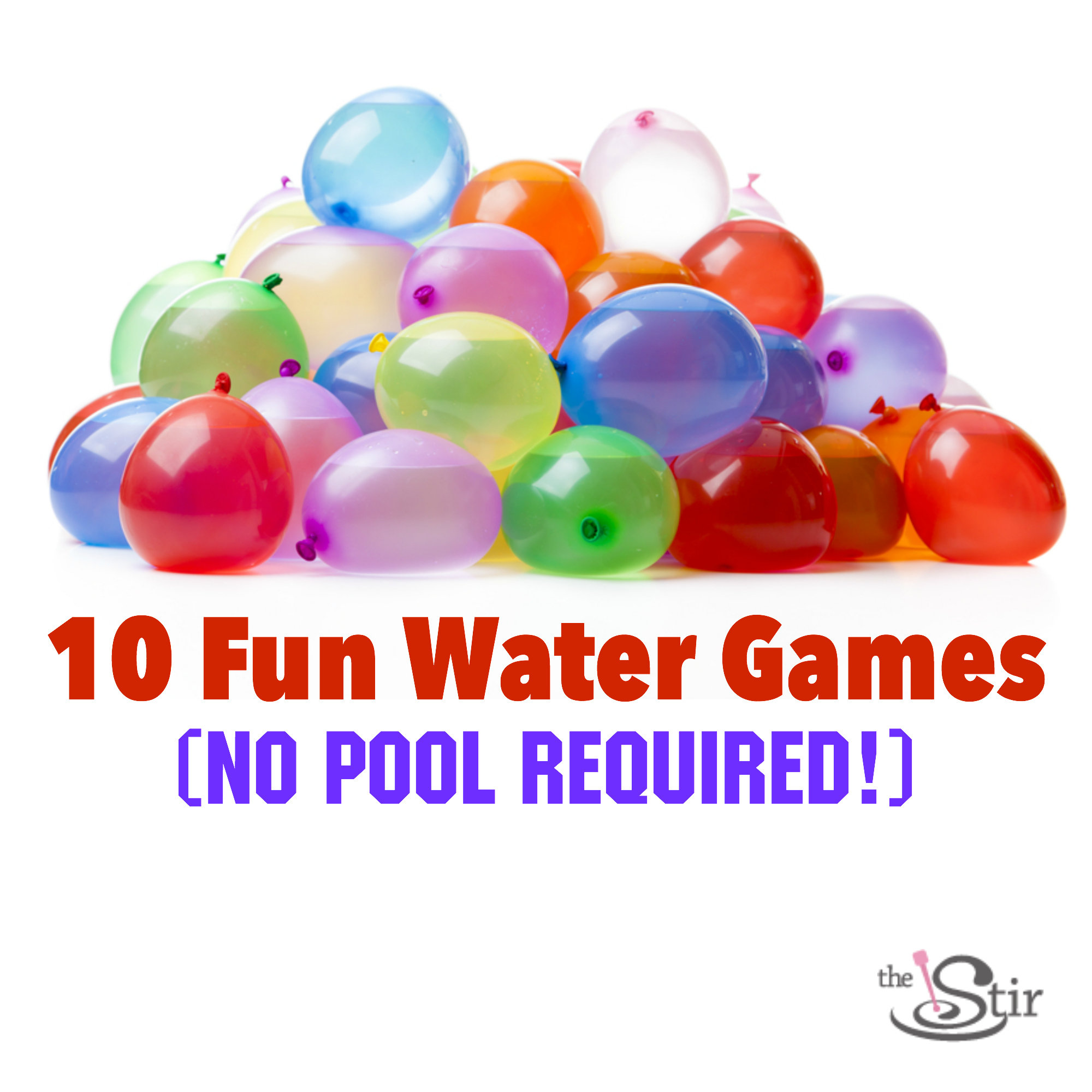 10 Fun Water Games to Beat the Heat (No Pool Necessary!) | CafeMom.com