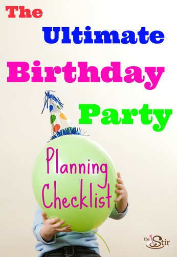 Kids' Birthday Party Timeline to Make Planning a Piece of Cake ...
