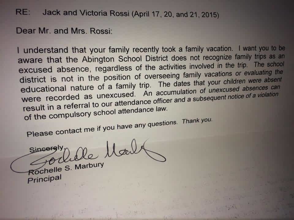Principal Refuses To Excuse Kids For Educational Vacation Their principal-refuses-to-excuse-kids-for-educational-vacation-their