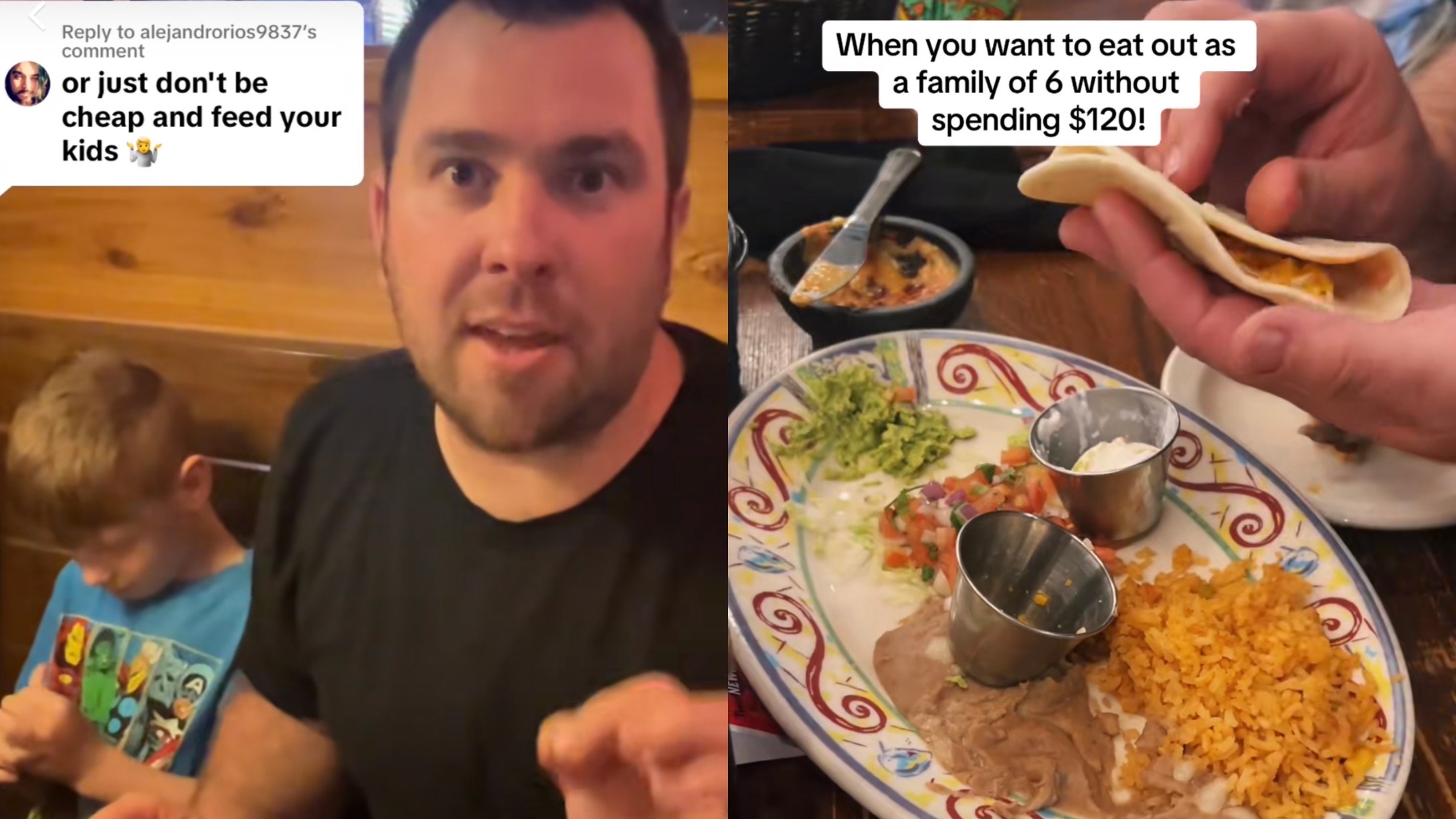 Dad Accused of 'Child Abuse' Over Hack for Feeding Kids at Restaurants ...