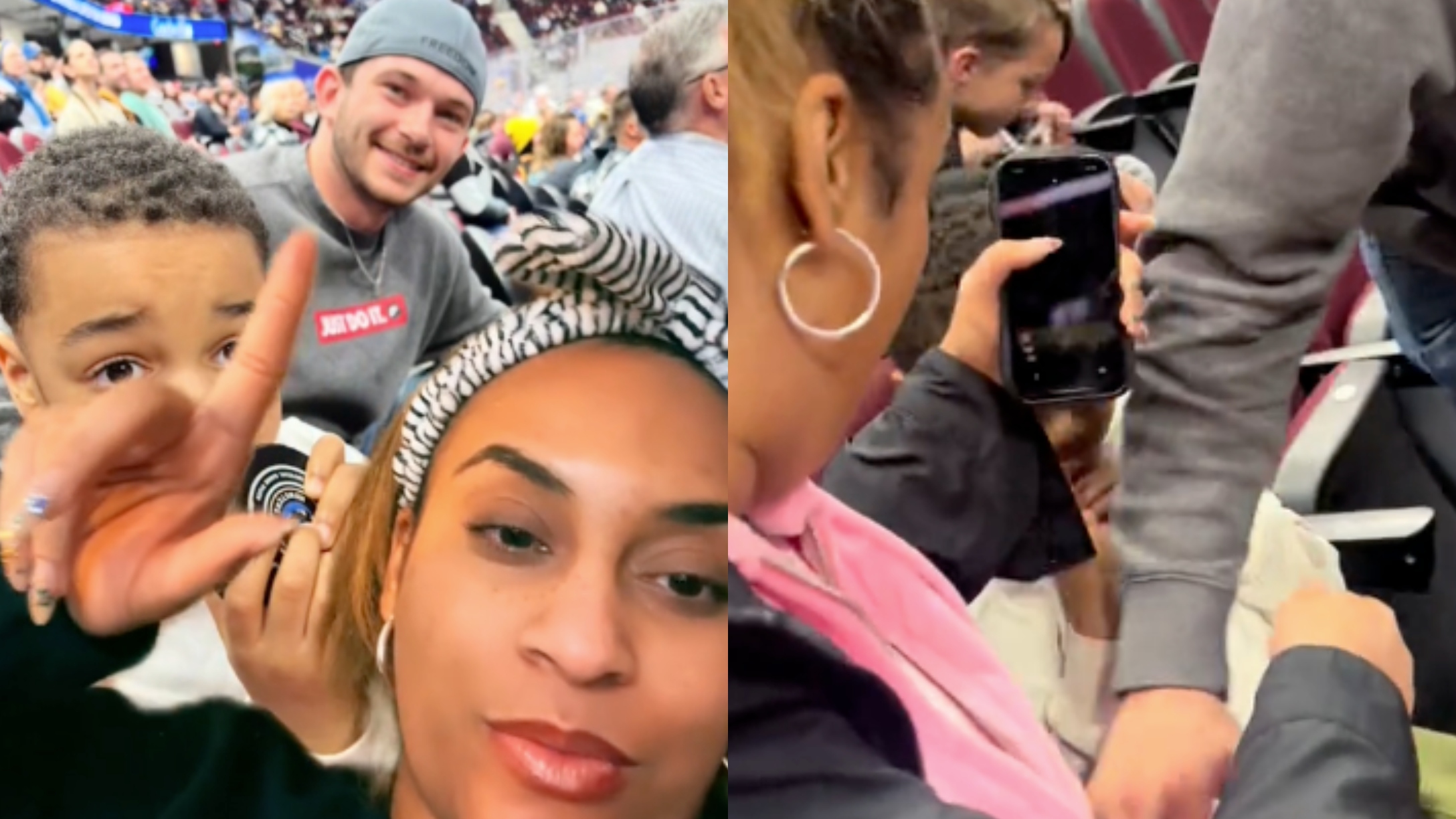 Ohio Mom Shares Video of Heroic Man Saving Her Son From Rogue Puck at a ...