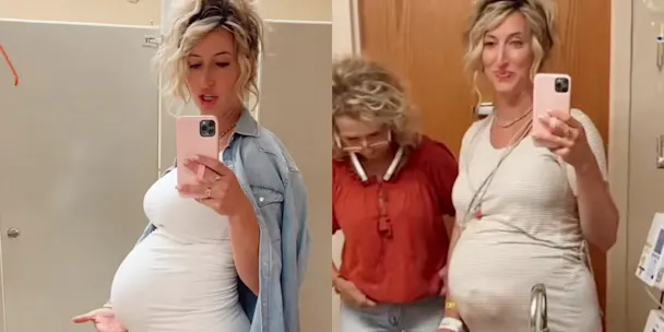 I Thought My Baby Was Huge but My Water Broke & I Realized it Was Just ...