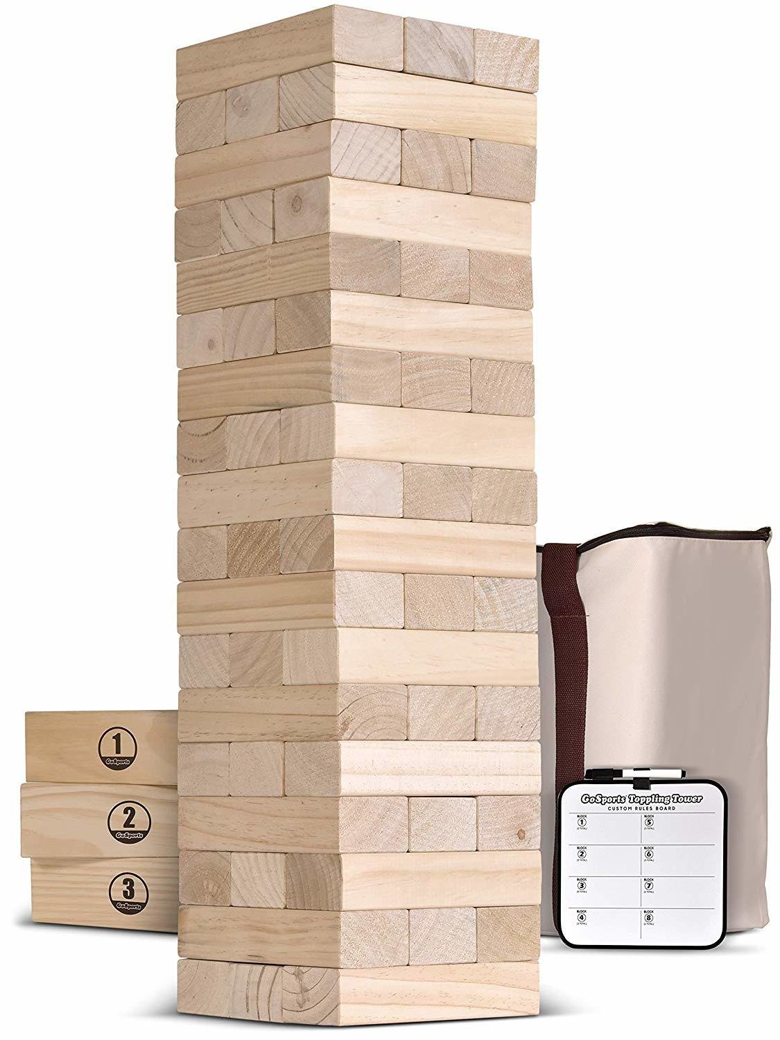 This Giant Jenga Game for Outdoor Summer Fun Is on Sale! | CafeMom.com