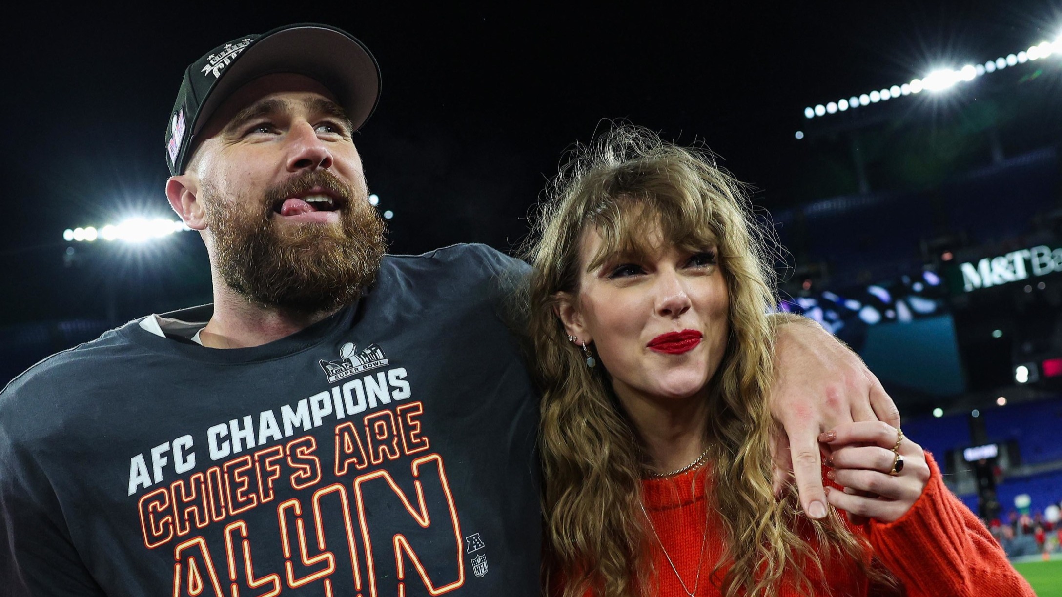 See Taylor Swift's Adorable Reaction to Travis Kelce Surprising Her at Dublin Eras Concert ...