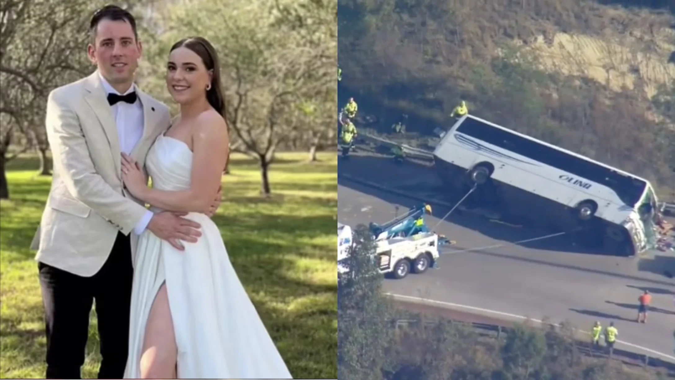 Bride & Groom Speak Out After 10 of Their Guests Died in Wedding Bus ...