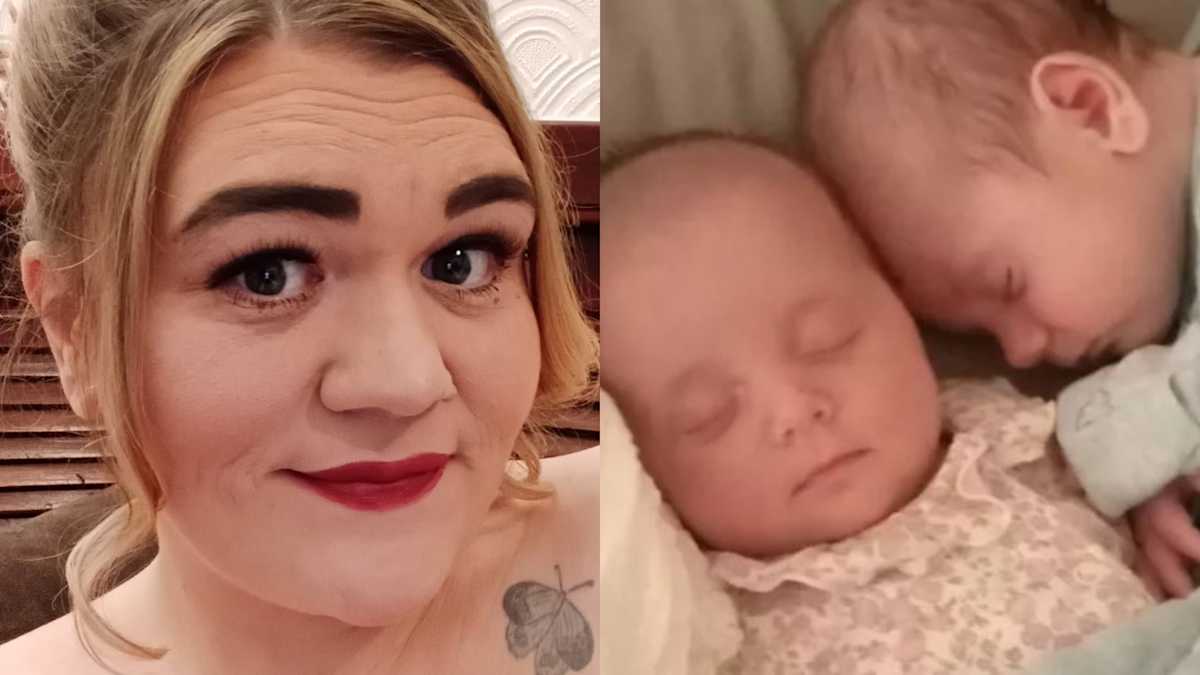 Rare Twins Were Born At Exactly The Same Time