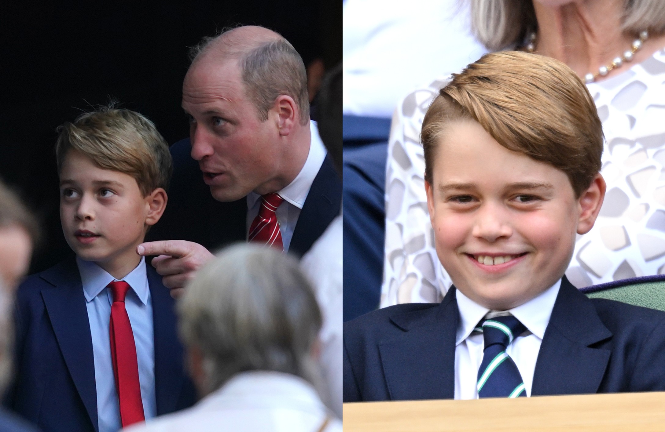 Prince William Seems to Publicly Scold Prince George While Watching ...
