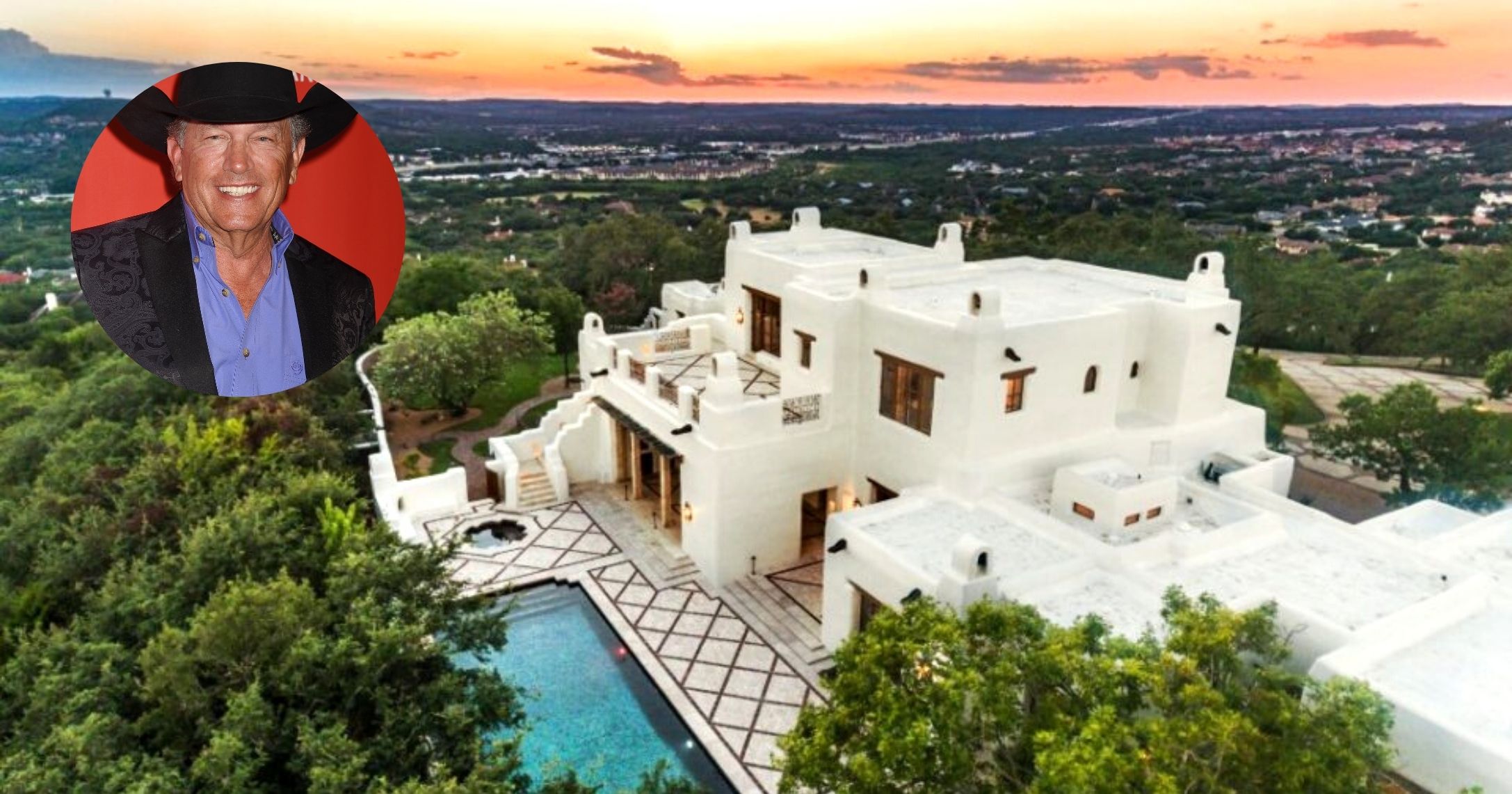 Country Legend George Strait's Spectacular $7.5 Million Texas Mansion ...