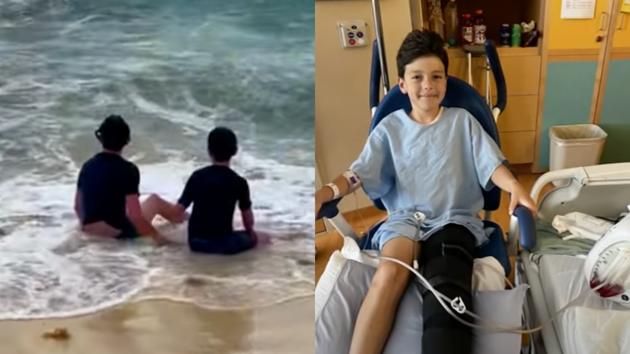 'I Just Saw the Blood:' Young Boy Survives Shark Attack While on Family ...