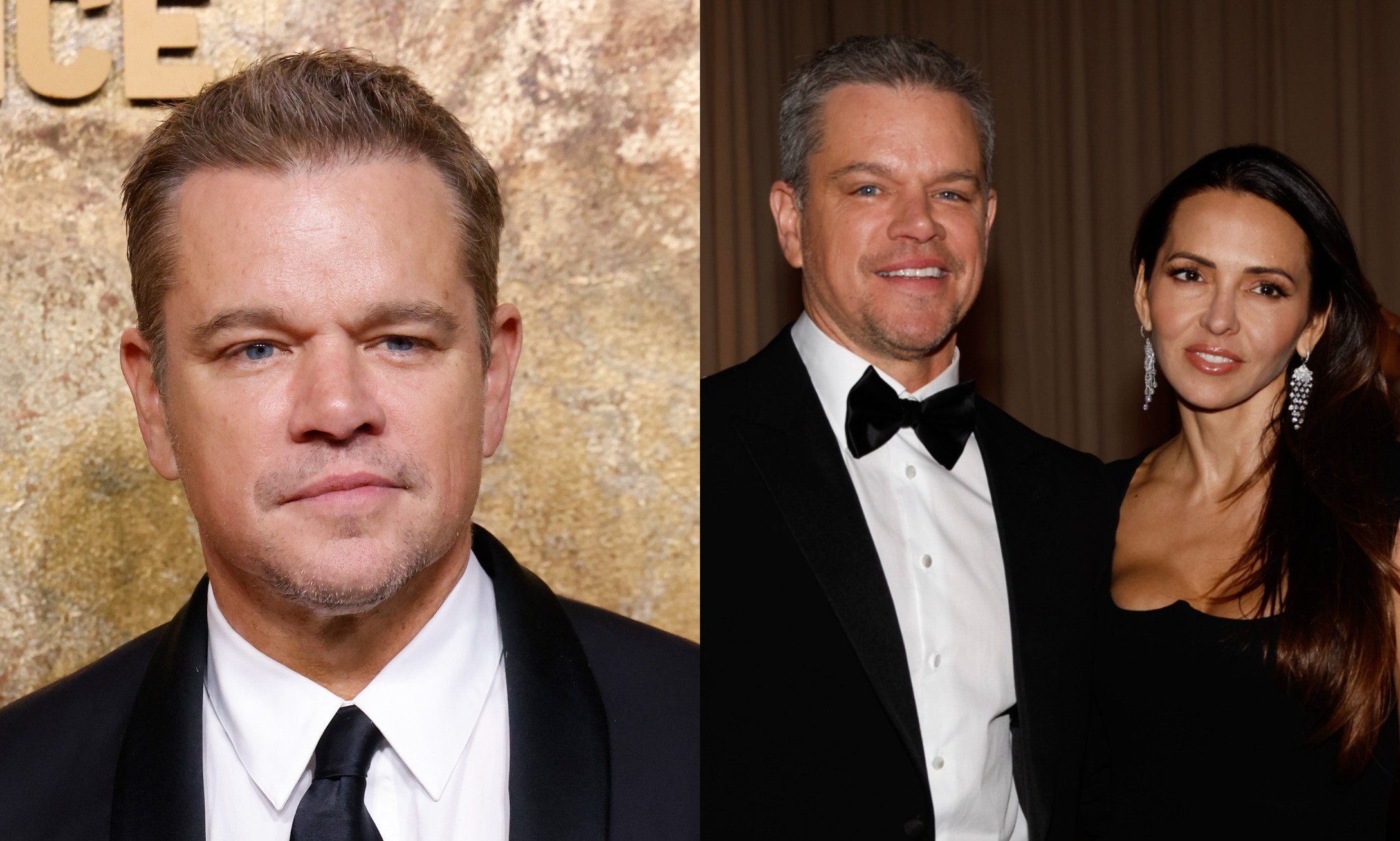 Matt Damon Debuted His Gray Hair at the Golden Globes & We Can't Help ...