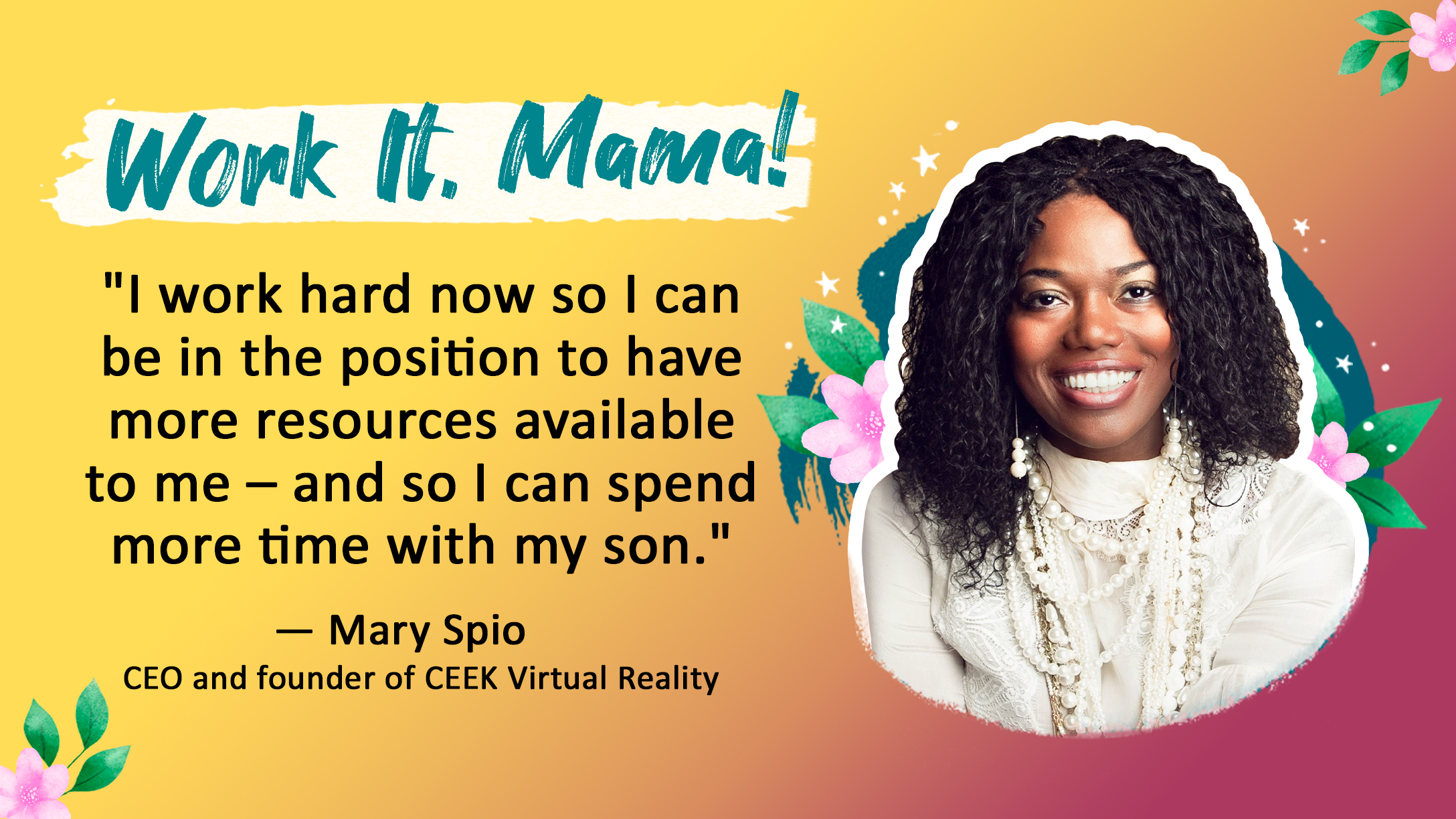 Work It, Mama: Entrepreneur Mary Spio on What it Takes To Be a ...