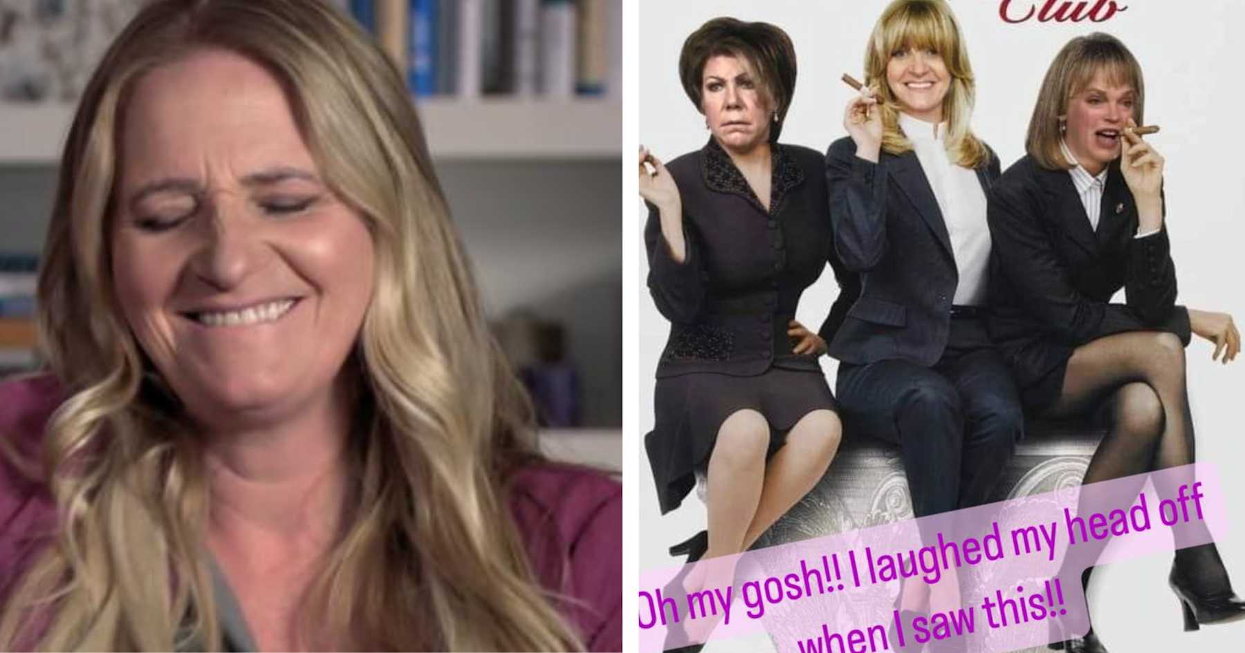 Sister Wives Christine Brown Shares Fan Meme That Mocks And Makes Fun Of Ex Kody