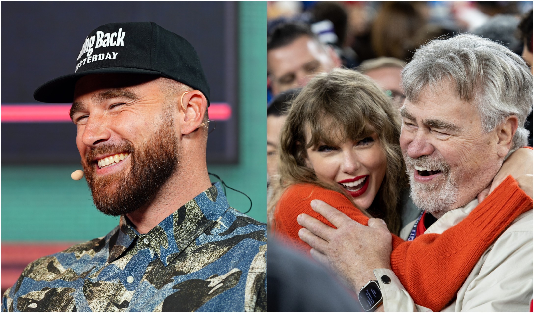 Travis Kelce Says Dad Panics Over Every Taylor Swift Breakup Rumor He ...