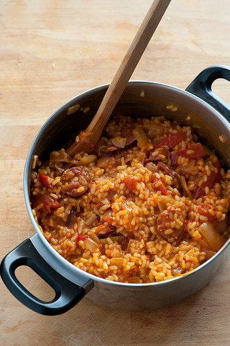 Easy Spanish Rice With Chorizo -- Only 7 Ingredients! | CafeMom.com
