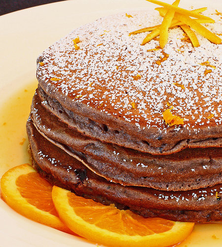 Cocoa Pancakes From Scratch | CafeMom.com