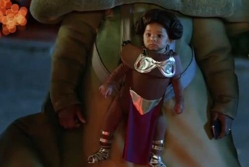 Jabba The Hutt Princess Leia Costume Baby