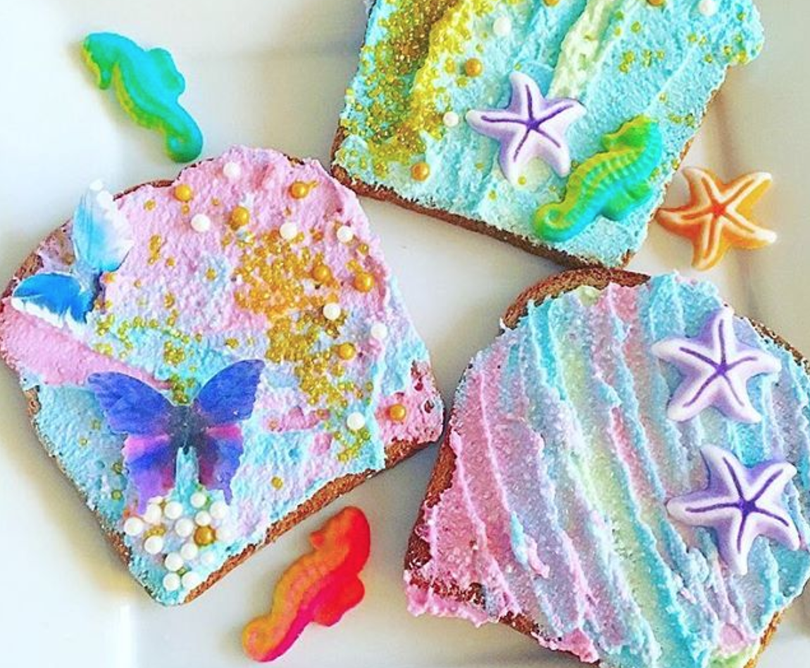 20 Whimsical Ways to Get Unicorn or Mermaid Toast in Your Life ...