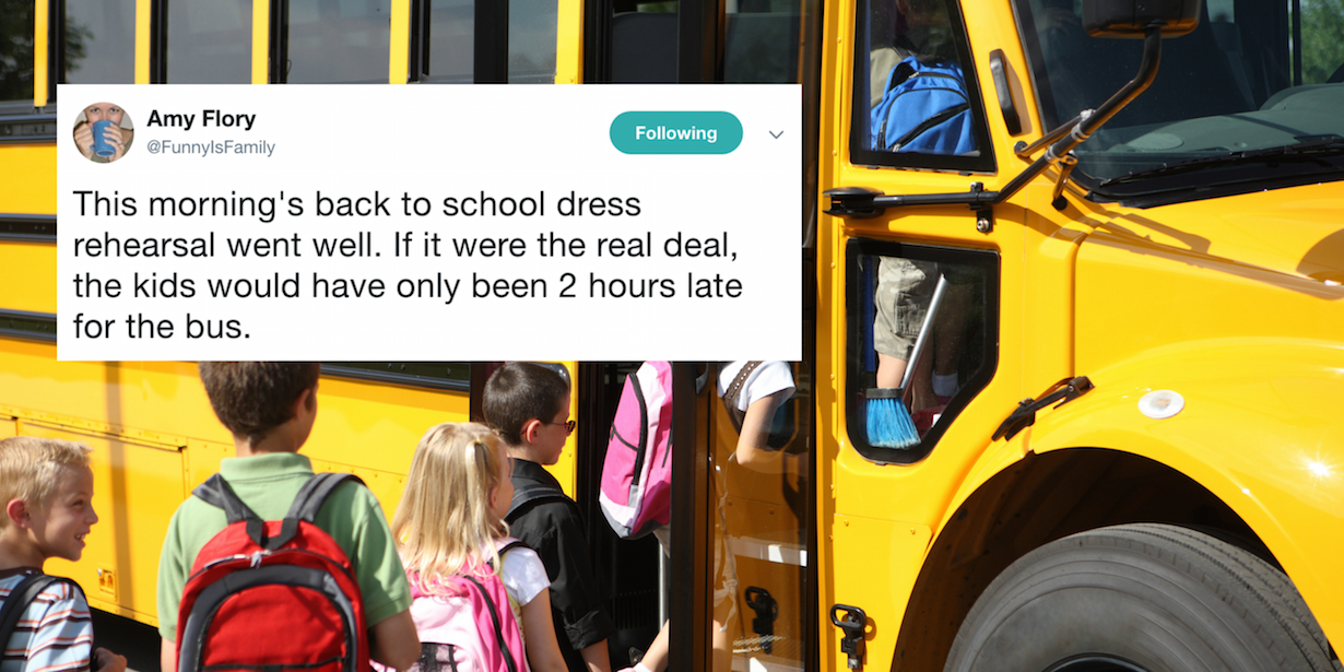 16 Seriously Funny Back-to-School Tweets From Parents | CafeMom.com